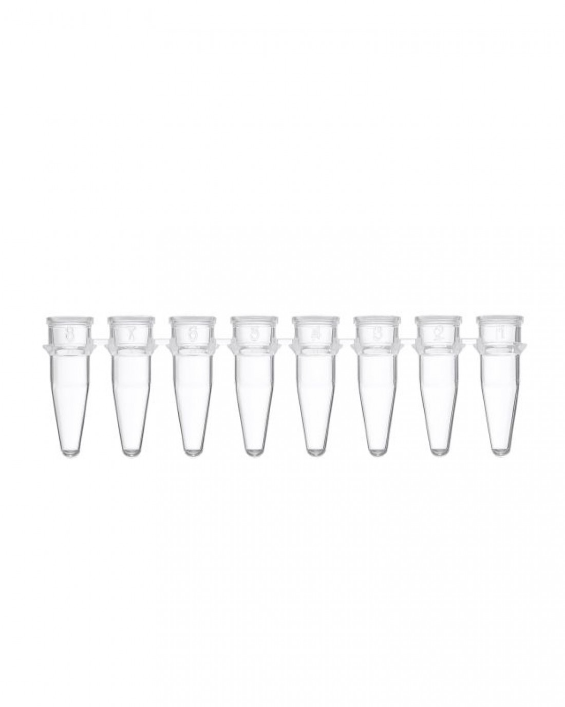 0.2mL 8-Strip PCR Tubes
