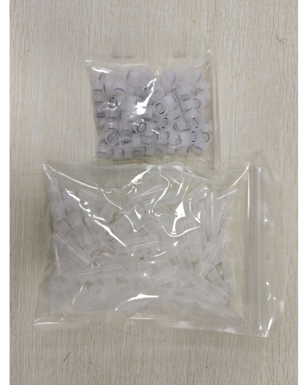 Screw Cap Micro Tubes, 0.5mL (100pcs, Bulk, Cap-attached, Clear tube ...