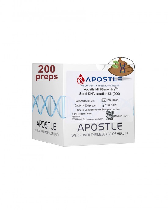 MiniGenomics Stool DNA Isolation Kit (200 preps)
