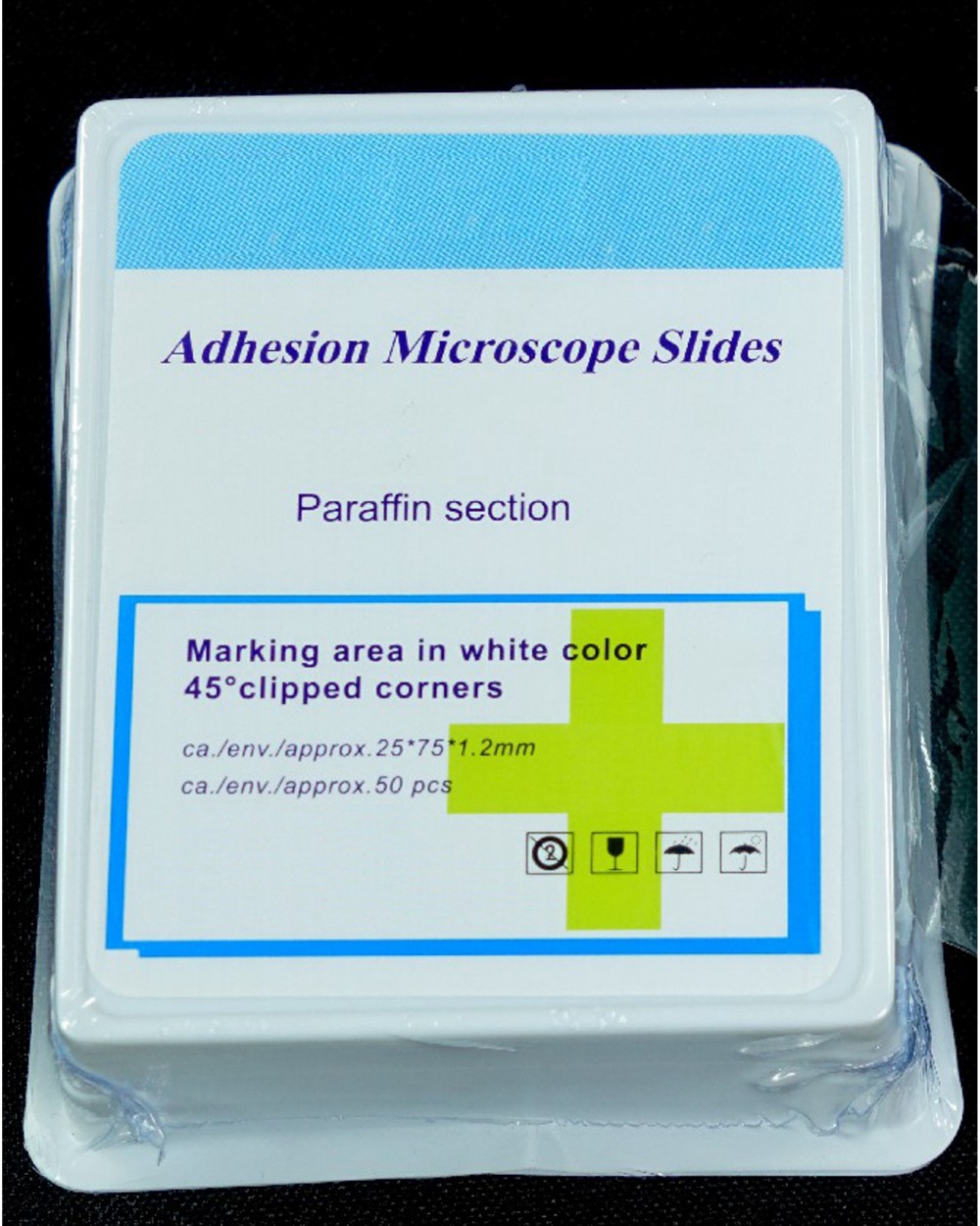 Microscope Accessories 50pcs Microscope Slides With Single Concave ...